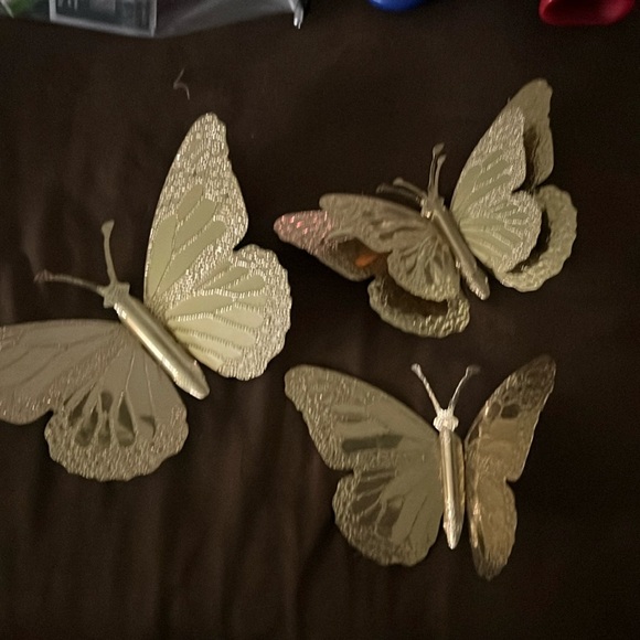 Home Interiors | Wall Decor | Set Of 3 Home Interior Butterflies | Poshmark